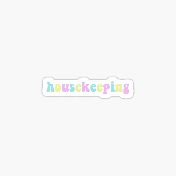 "JJ Outer Banks Housekeeping" Sticker for Sale by laylaaaryannn | Redbubble