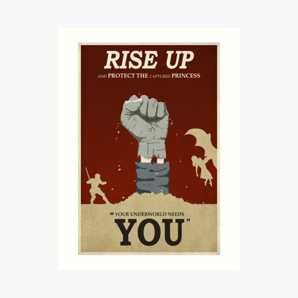 "Rise Up" Art Print for Sale by stevethomasart | Redbubble