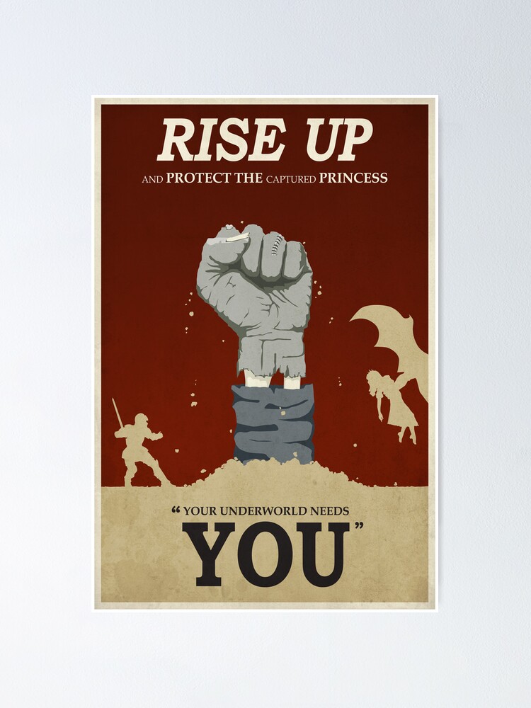 "Rise Up" Poster for Sale by stevethomasart | Redbubble