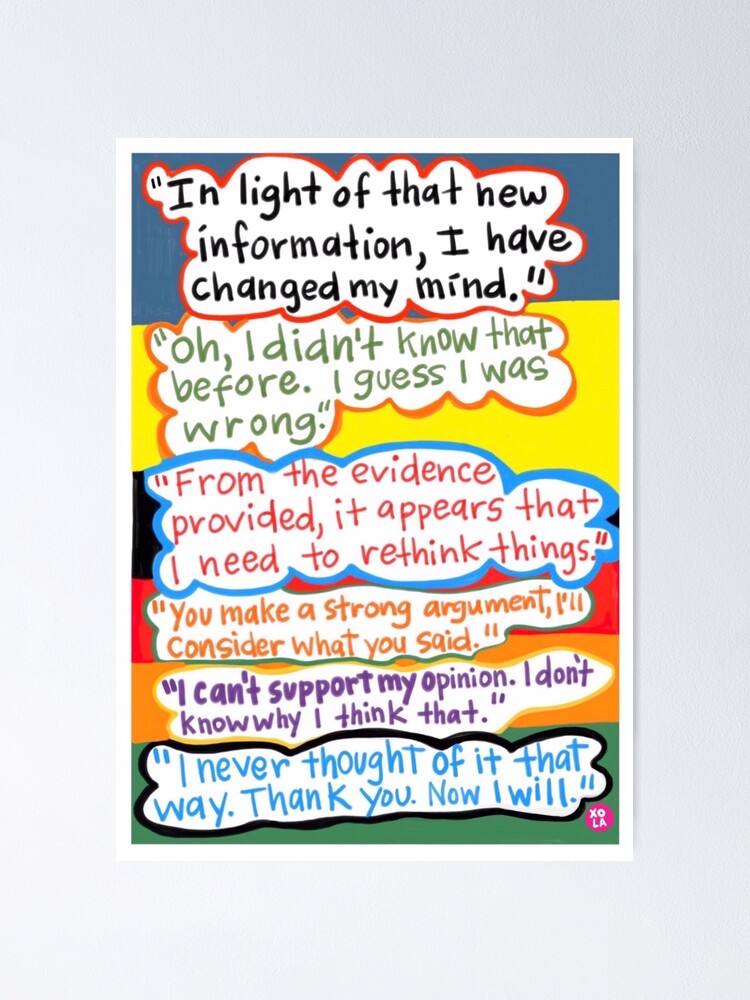 "Rethink Things " Poster for Sale by xolaarts | Redbubble