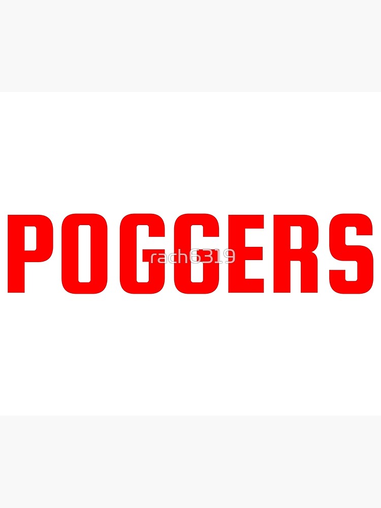 "Poggers" Art Print for Sale by rach6319 | Redbubble