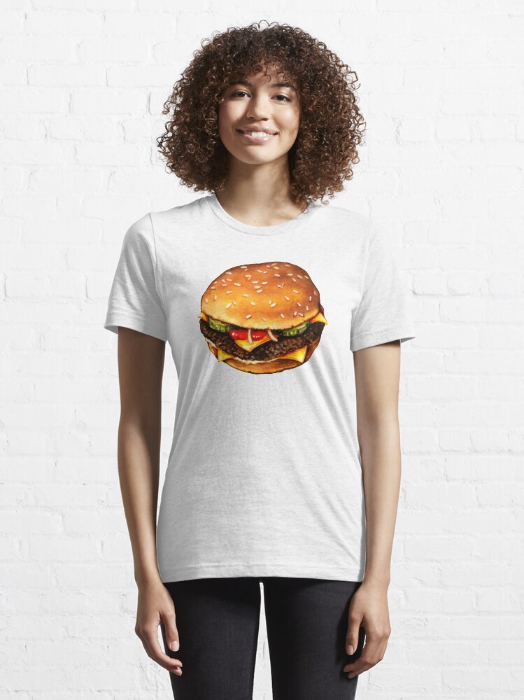 "Cheeseburger II Pattern" T-shirt for Sale by KellyGilleran | Redbubble ...