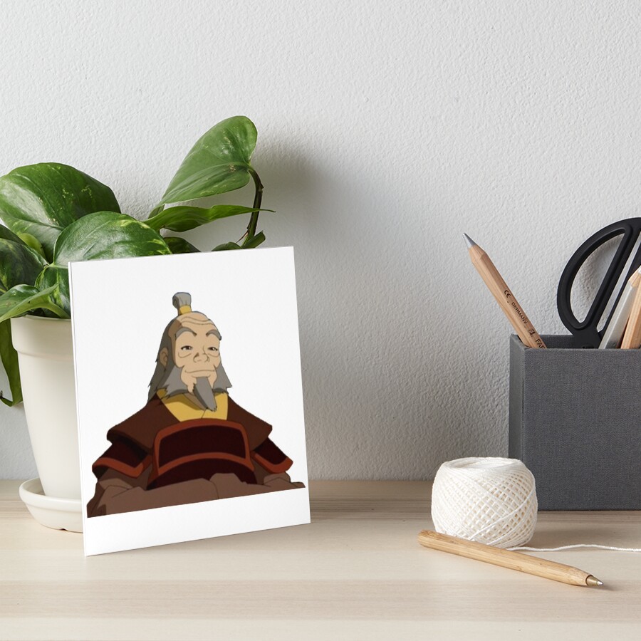 "Avatar TLA: Iroh Smile" Art Board Print for Sale by lotr-fan | Redbubble