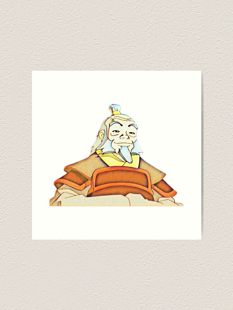 "Avatar TLA: Iroh Smile" Art Print for Sale by lotr-fan | Redbubble
