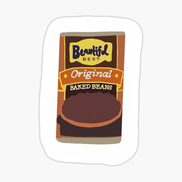 "Beans Beans BEANS" Sticker for Sale by hutchella | Redbubble