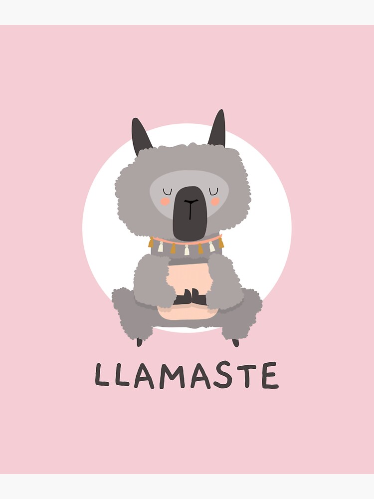 "LLAMASTE" Sticker for Sale by AladdinMktgs | Redbubble