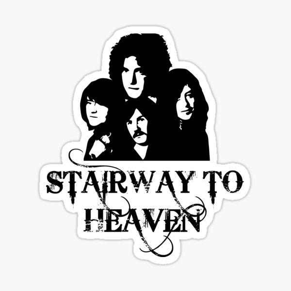 Stairway To Heaven Stickers | Redbubble