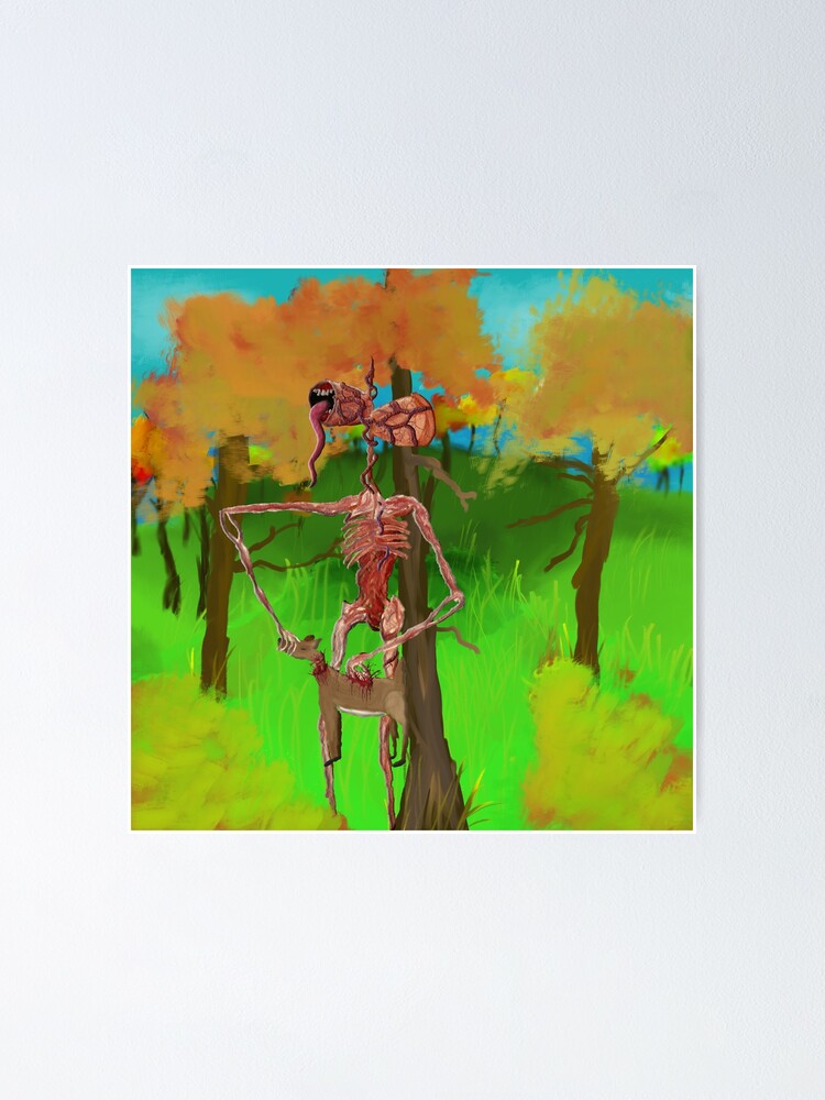 "Siren head" Poster by tetristime | Redbubble