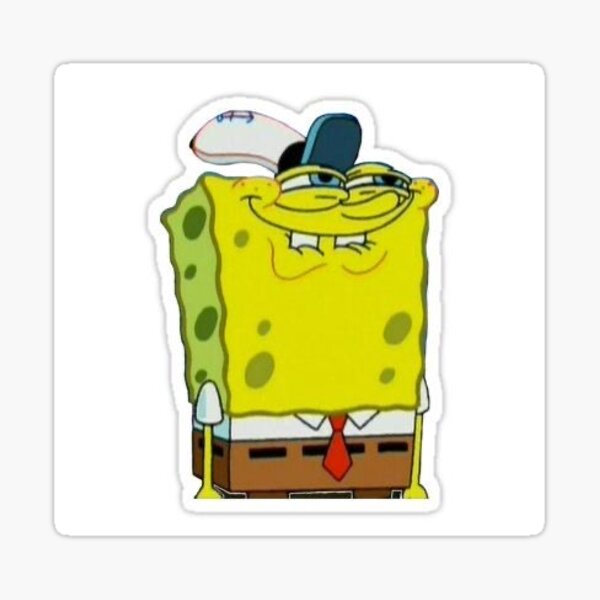 "Spongebob Sticker" Sticker by Rileykeehan | Redbubble