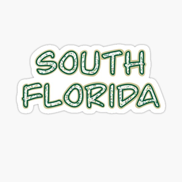 "University Of South Florida- Tan" Sticker for Sale by mackenziecam ...