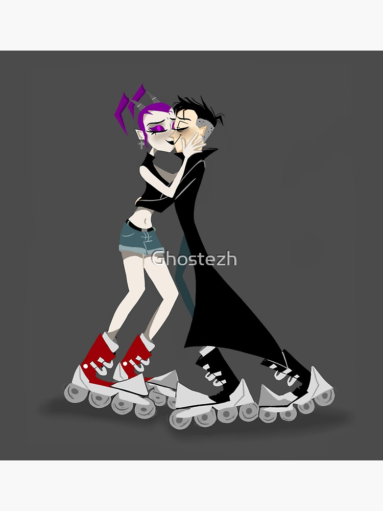 "JTHM Devi and Johnny" Sticker by Ghostezh | Redbubble