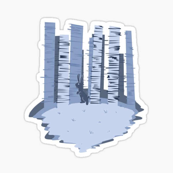 "Magic Forest" Sticker by MeggerzVons | Redbubble