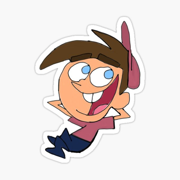 "Timmy Turner" Sticker for Sale by Graham218 | Redbubble