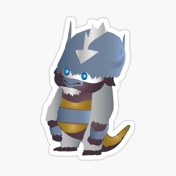 "Appa Standing avatar Design" Sticker by greatatlas | Redbubble