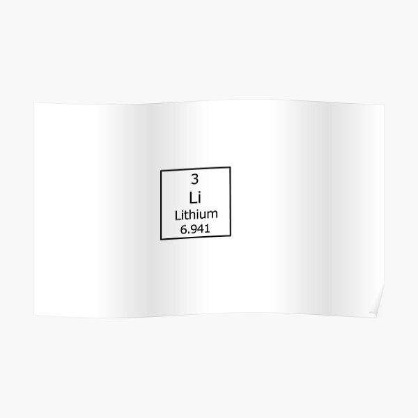 Lithium Posters | Redbubble