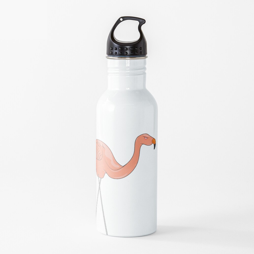 "SCP-1507 Pink Flamingos SCP Foundation" Water Bottle by opalskystudio ...