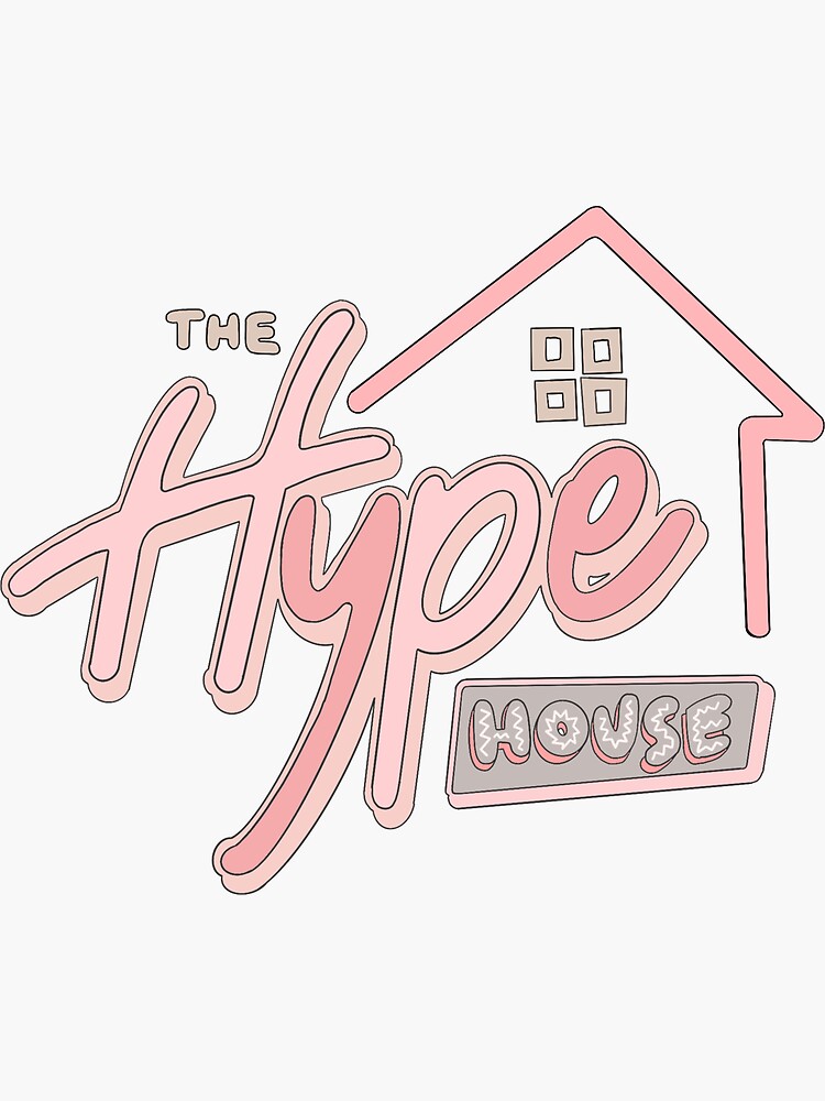 "Hype house unique color " Sticker for Sale by LINNEAWALLSTEN | Redbubble