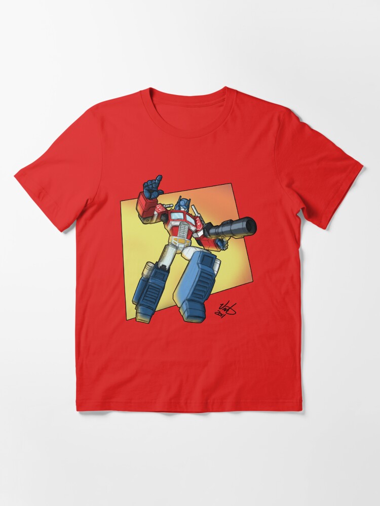 "Optimus Prime" Essential T-Shirt for Sale by Mike Victa | Redbubble