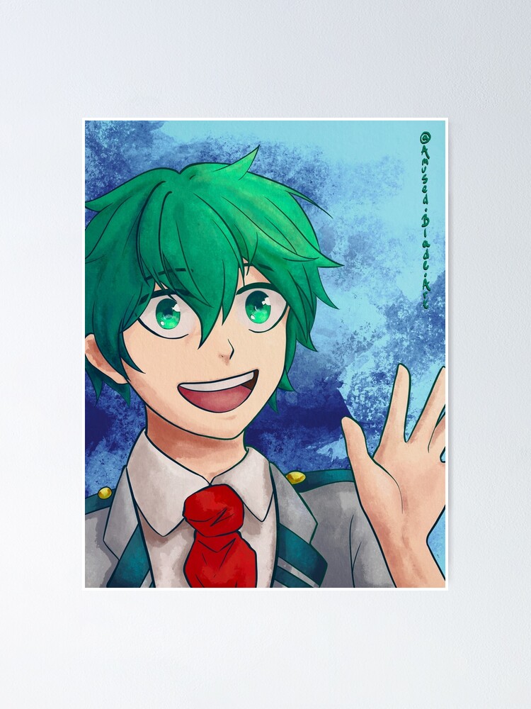 Póster «Deku de My Hero Academia / BHNA» de AmusedBladeArt | Redbubble