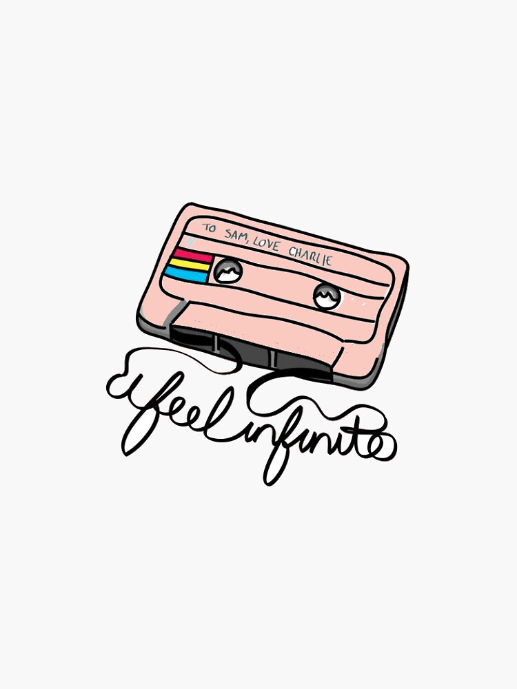 "Feel infinite Sticker" Sticker for Sale by hetalp04 | Redbubble
