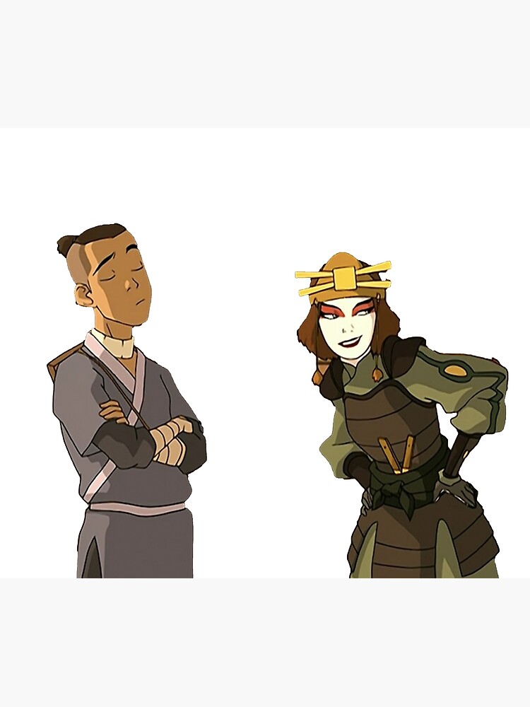 "Suki and Sokka (ATLA)" Art Print for Sale by Aquapphire | Redbubble