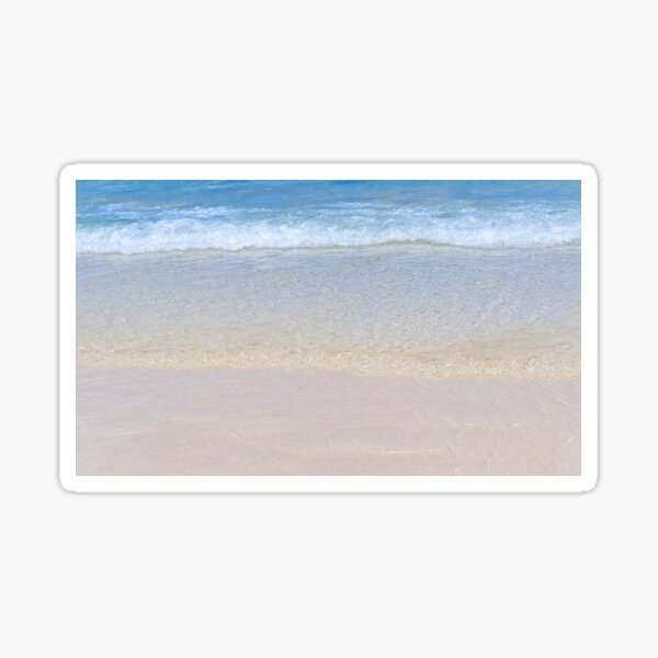 "beautiful beach and tropical sea" Sticker by fufupix | Redbubble