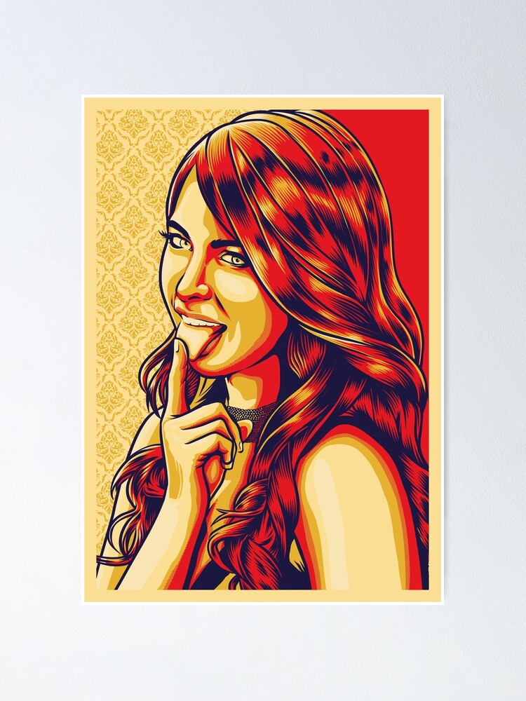 "Riley Reid Poster" Poster by kalengsusu | Redbubble