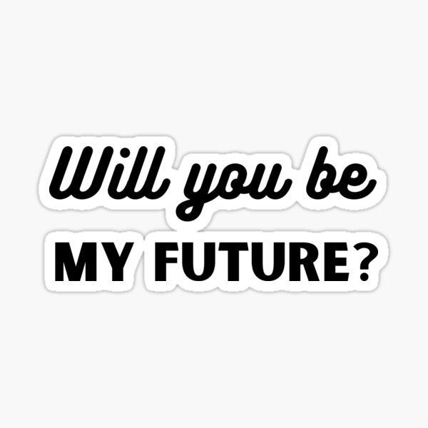 "ENGAGEMENT/PROPOSAL " Sticker for Sale by renzel12 | Redbubble