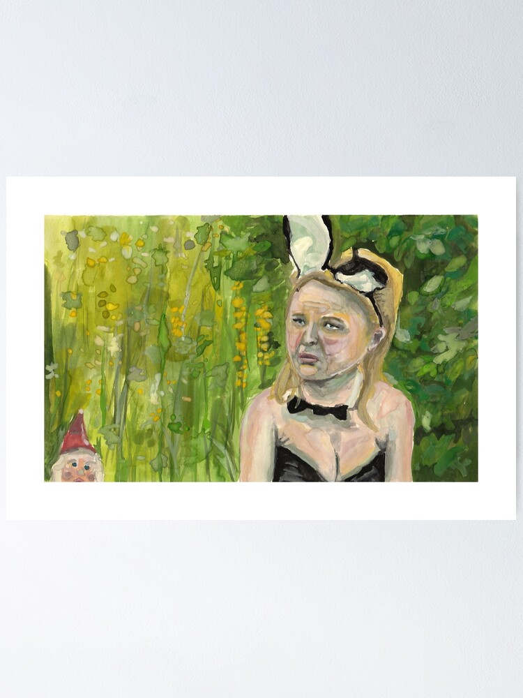 "Bridget Jones, bunny outfit illustration" Poster for Sale by ...