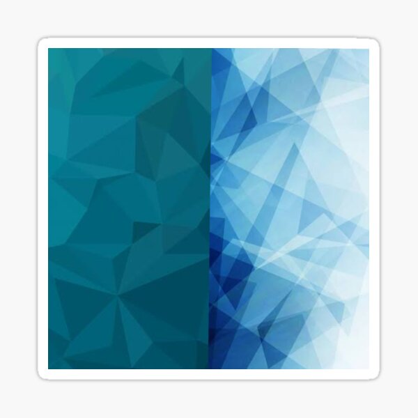 "graphic pattern mixture" Sticker by sourav1993 | Redbubble