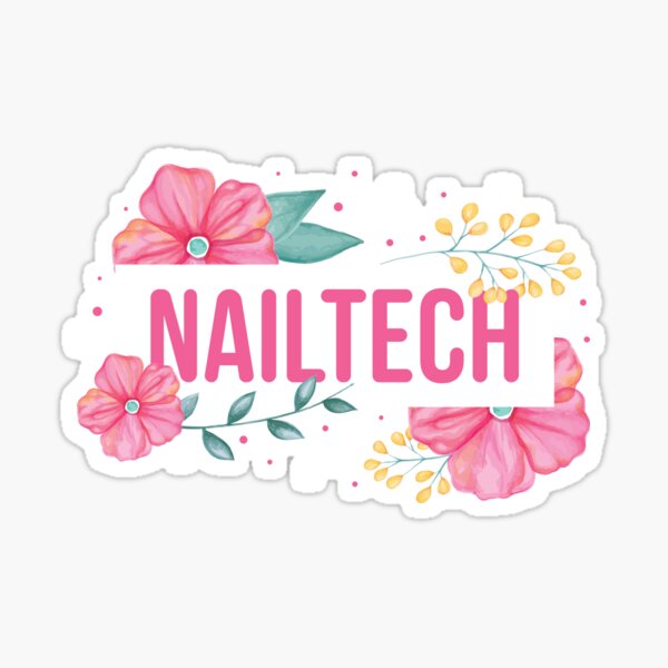 Nail Tech Stickers | Redbubble