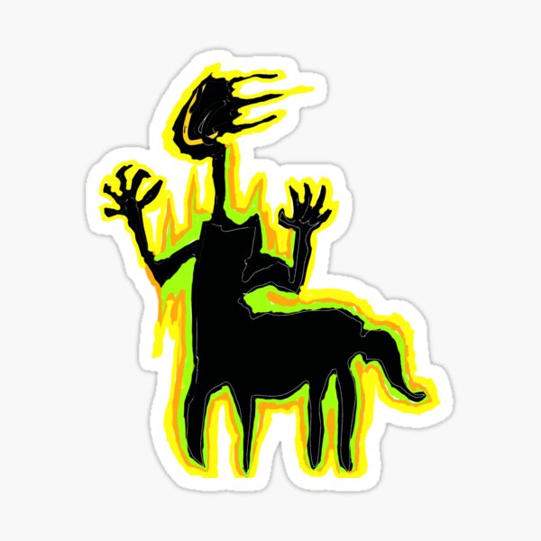 "Centaur." Sticker for Sale by Bensabatier | Redbubble