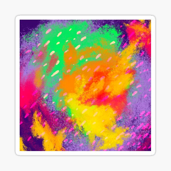 "Summertime Print, Pastel Crayons Background. Alina Liss Design ...