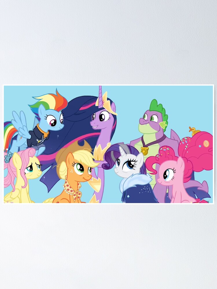 "How the Magic of Friendship Grows" Poster for Sale by hannahmander ...