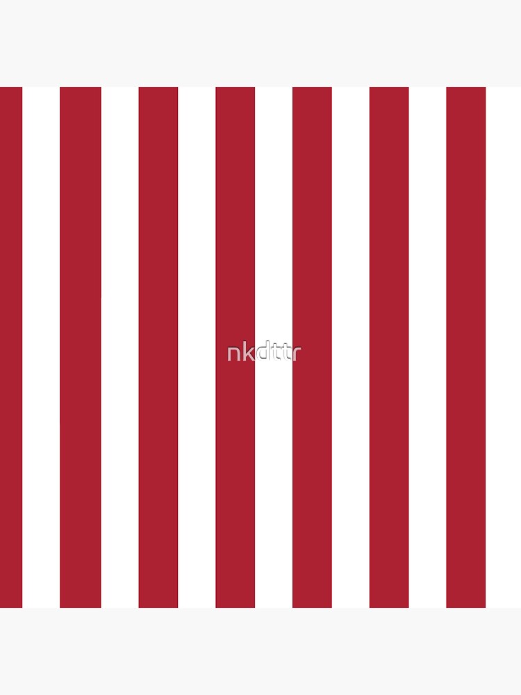 "Vertical Red and White Stripes American Flag Texture" Sticker for Sale ...