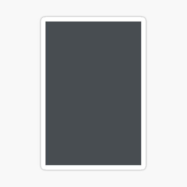 "Iron Gray - Grey" Sticker for Sale by maniacfitness | Redbubble