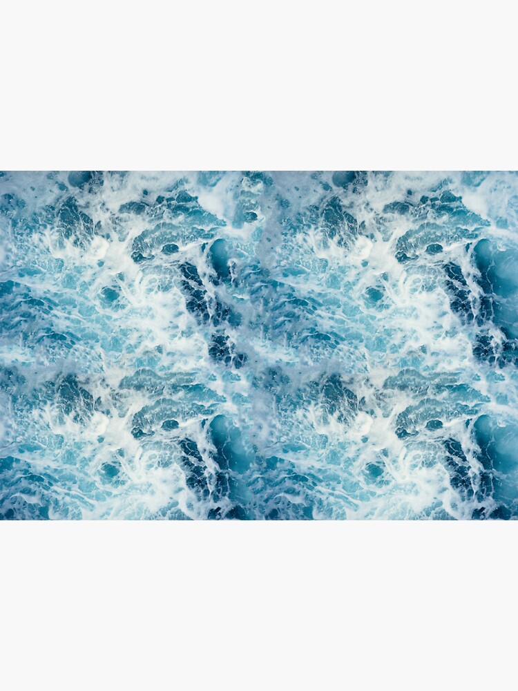 "Blue Ocean Waves" Sticker for Sale by VCSL | Redbubble