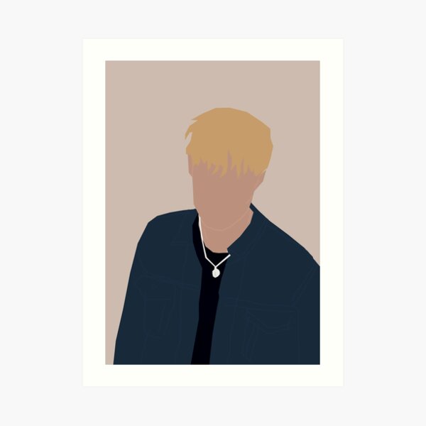 "sam fender hypersonic missiles digital drawing outline" Art Print for ...