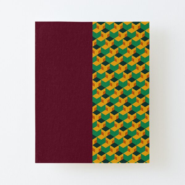 Giyuu Tomioka Pattern Demon Slayer Pattern Mounted Prints | Redbubble