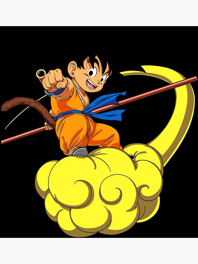 "Goku Child on Cloud" Posterundefined by Robin- | Redbubble