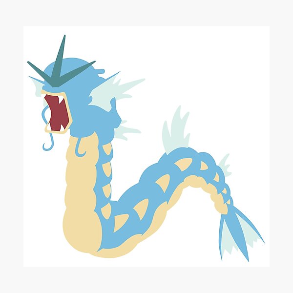 Gyarados Wall Art | Redbubble