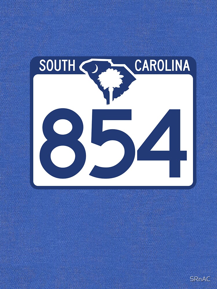 "South Carolina State Route 854 (Area Code 854)" Lightweight Hoodie by ...