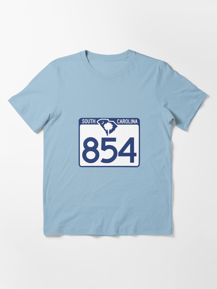 "South Carolina State Route 854 (Area Code 854)" T-shirt for Sale by ...