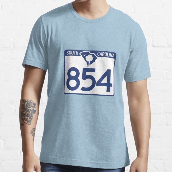 "South Carolina State Route 854 (Area Code 854)" T-shirt for Sale by ...