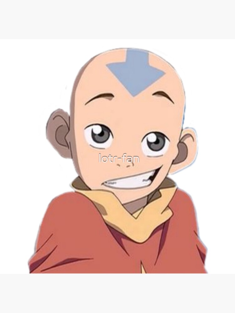 "Avatar TLA: Aang Smile" Poster by lotr-fan | Redbubble