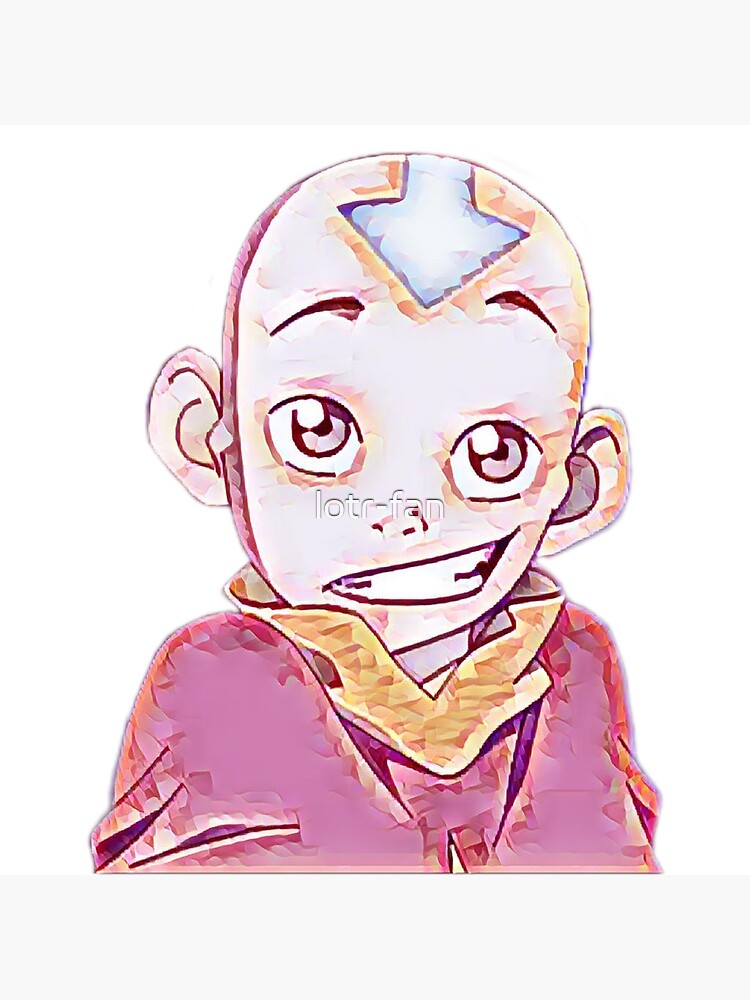 "Avatar TLA: Aang Smile" Poster by lotr-fan | Redbubble