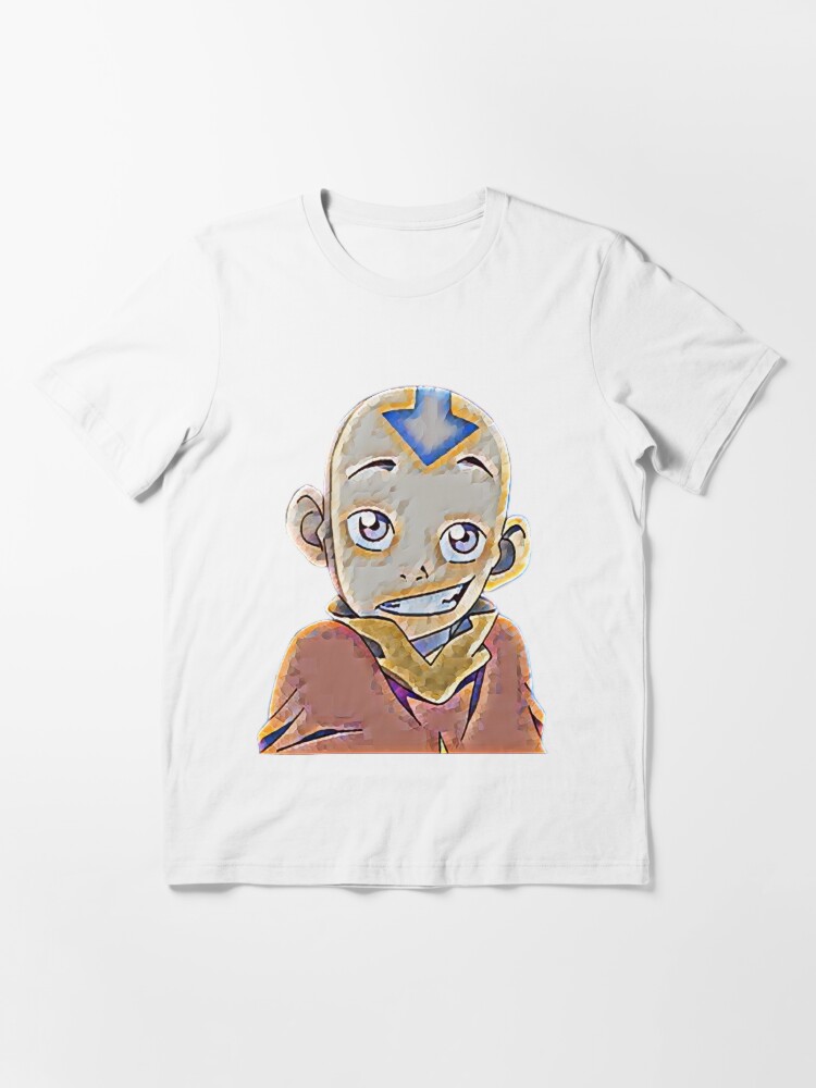"Avatar TLA: Aang Smile" T-shirt for Sale by lotr-fan | Redbubble ...