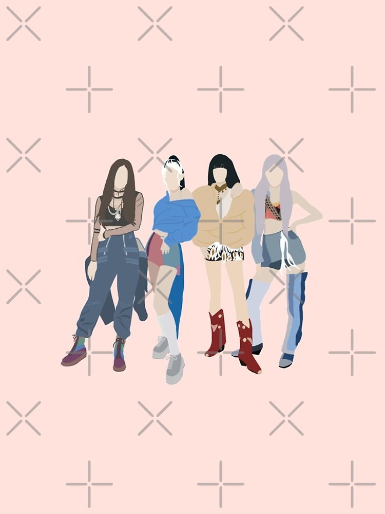 "Blackpink “How you like that” Illustration" iPhone Case for Sale by ...