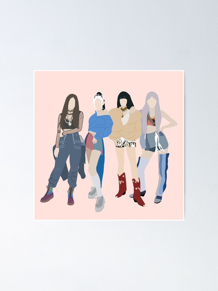 "Blackpink “How you like that” Illustration" Poster for Sale by lovely ...