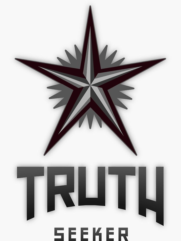"Truth Seeker" Sticker by Pjanelle | Redbubble